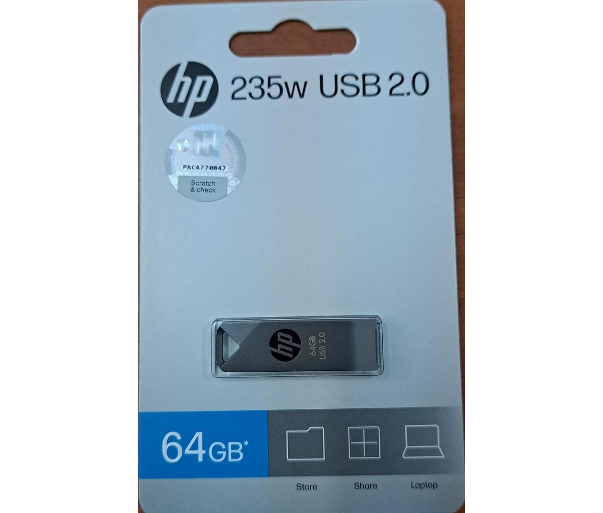 Memoria Usb HP W235 64GB | altecxela.com